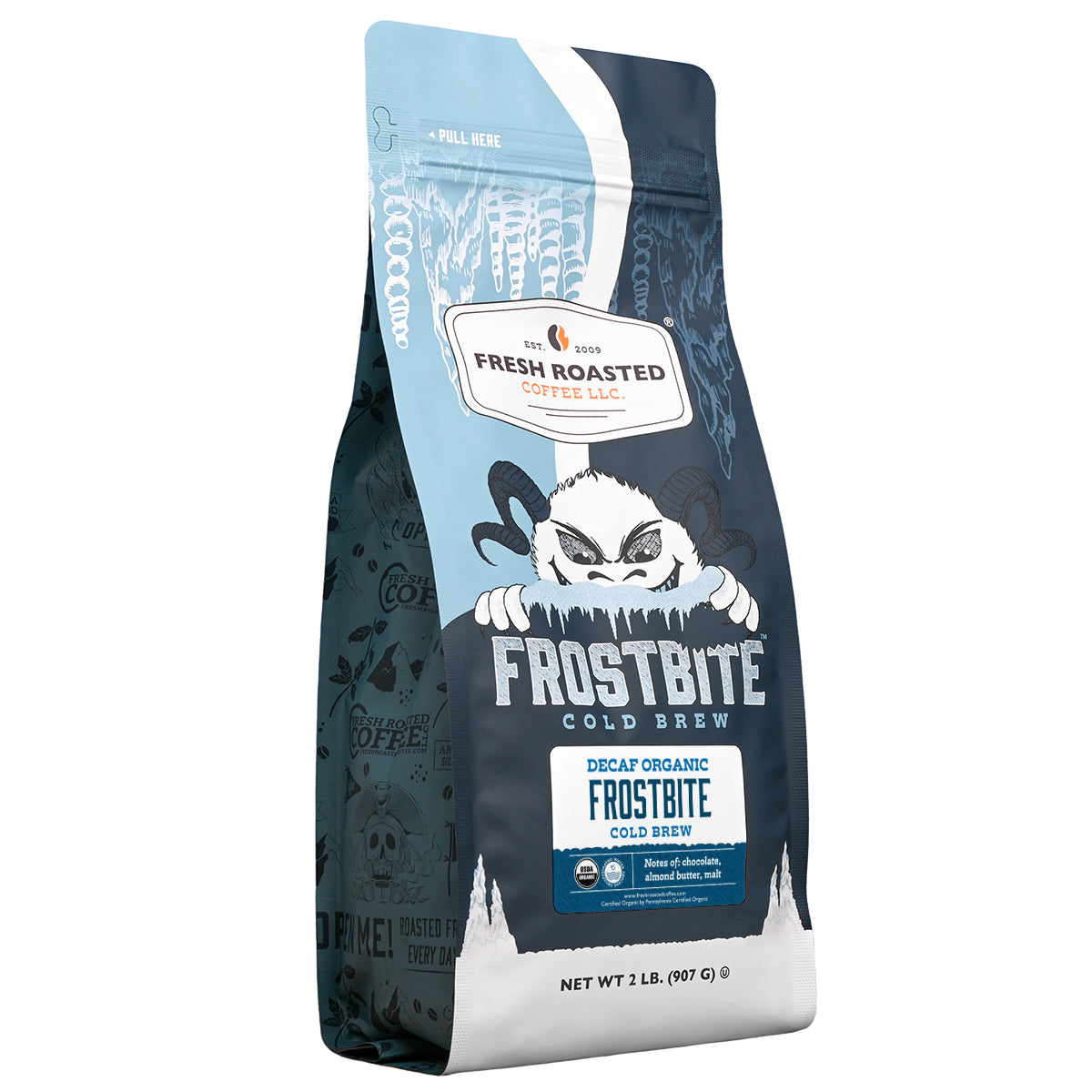Organic Decaf Frostbite - Fresh Roasted Coffee LLC.