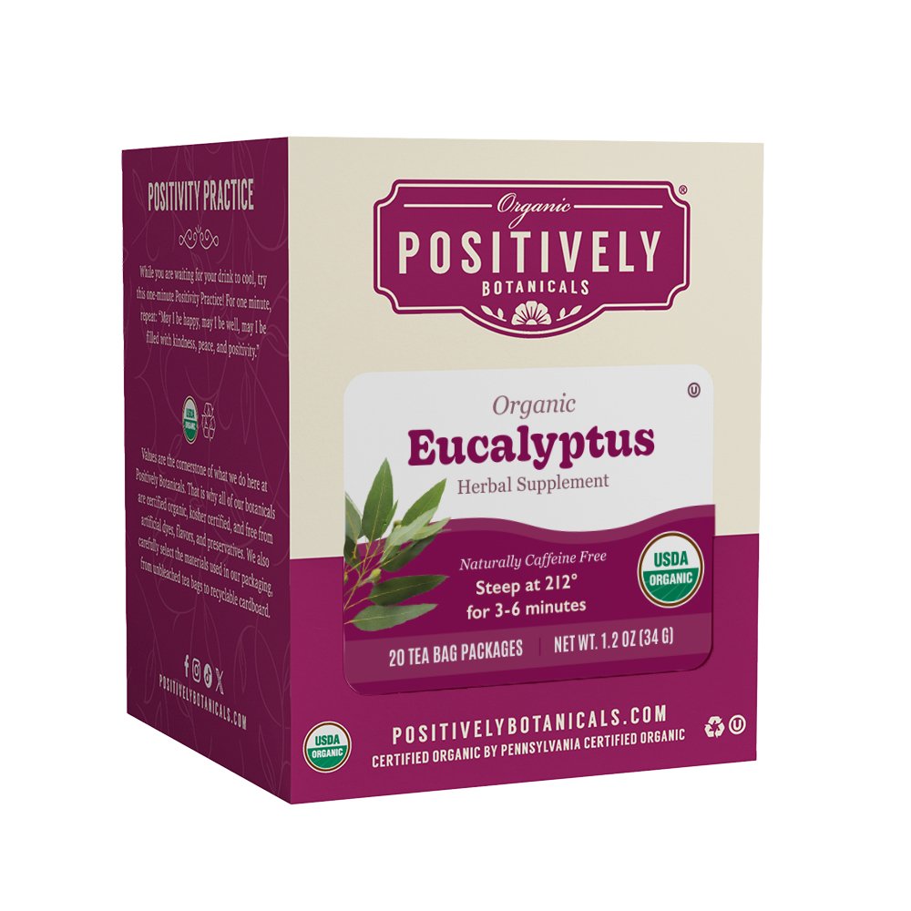 Eucalyptus - Botanical Tea Bags - USDA Organic